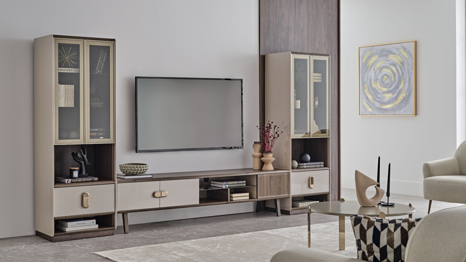 Bend TV Unit